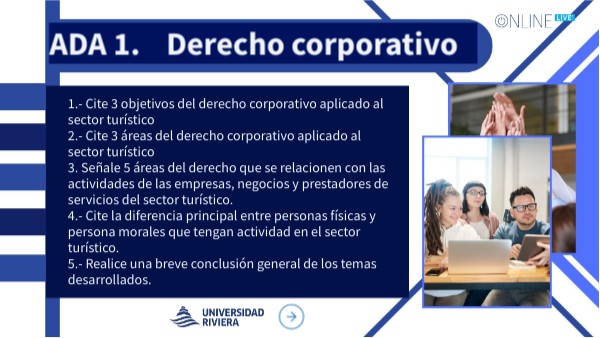 ADA 1. Derecho corporativo | Genially