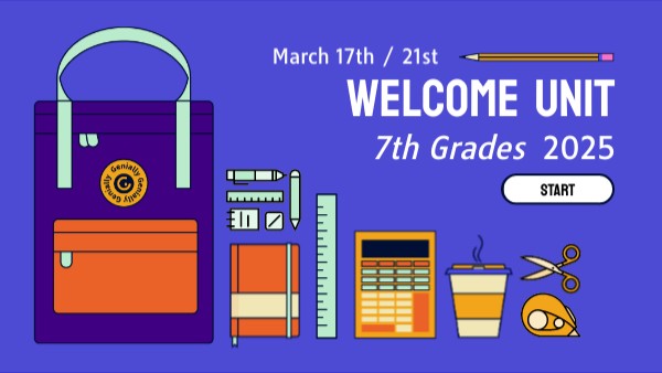 7th grade (March 17/21) | Genially