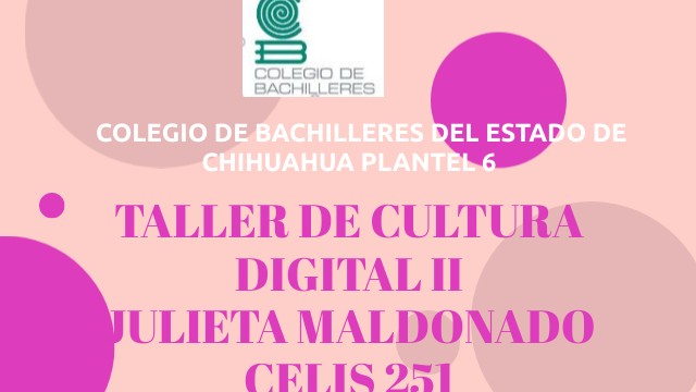 taller de cultura digital ii julieta maldonado celis 251 | Genially