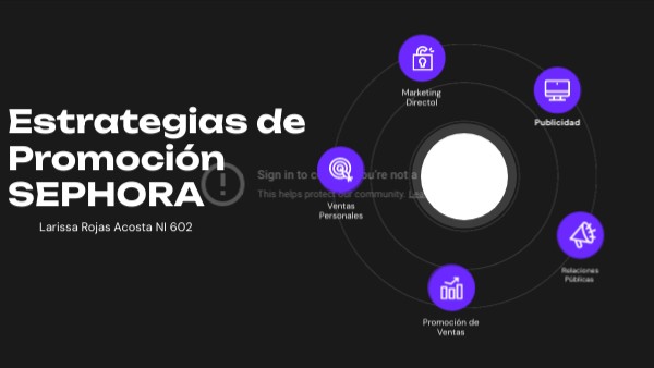 Estrategias de Promoción SEPHORA | Genially