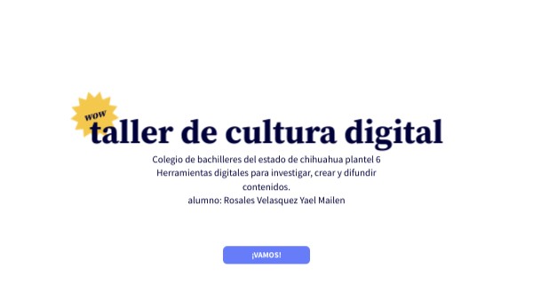 taller de cultura digital | Genially
