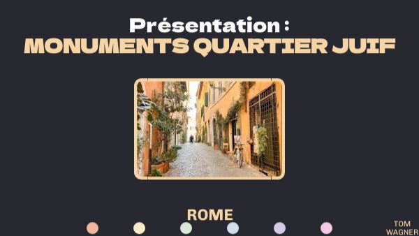 Présentation : MONUMENTS QUARTIER JUIF | Genially