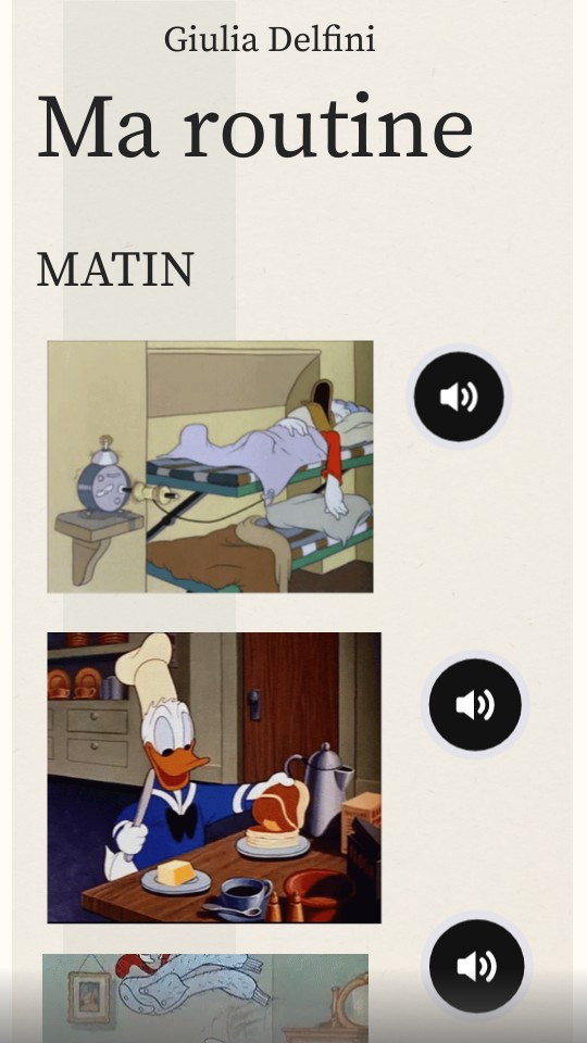 Ma routineGD | Genially