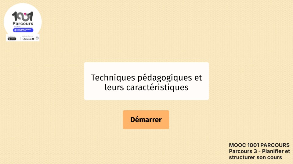Techniques pédagogiques | Genially