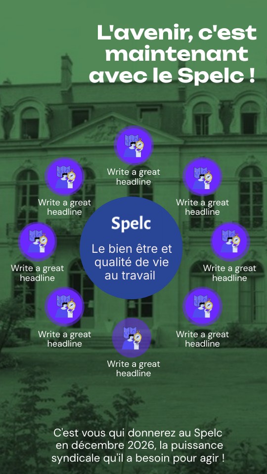 L'avenir, c'est maintenant avec le Spelc ! | Genially