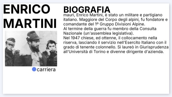 ENRICO MARTINI | Genially