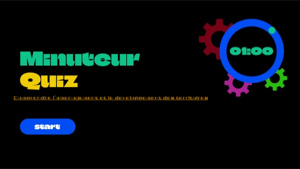 Minuteur Quiz | Genially
