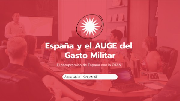 España y el AUGE del Gasto Militar | Genially