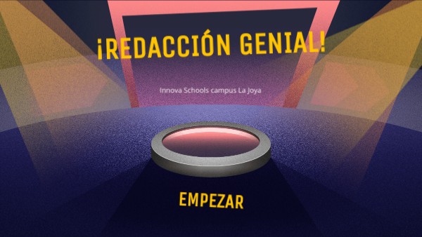 ¡REDACCIÓN GENIAL! | Genially