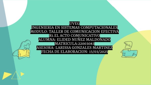 TALLER DE COMUNICACION EFECTIVA | Genially