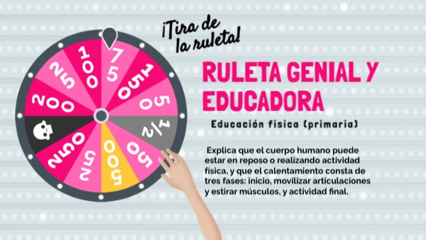 RULETA GENIAL y educadora | Genially