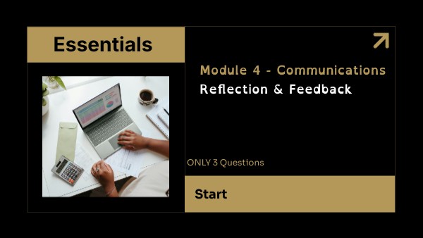 Module 4 - Reflection & Feedback | Genially