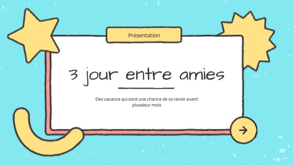 3 jour entre amies | Genially