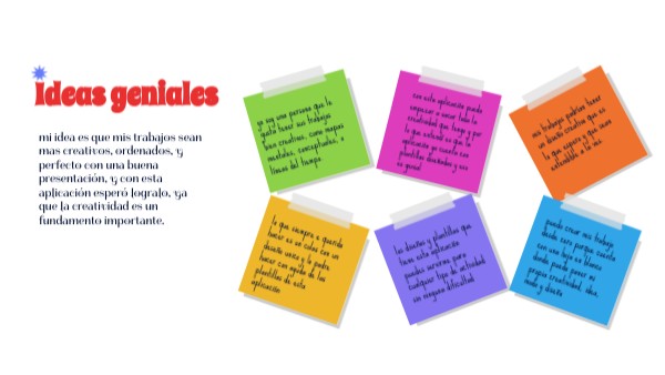 Ideas geniales | Genially