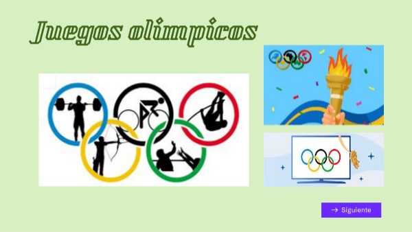Juegos olimpicos | Genially