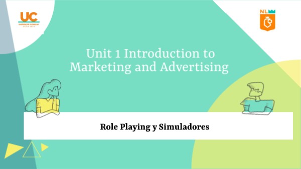 Unit 1 Introduction to Marketing and Advertising | Genially