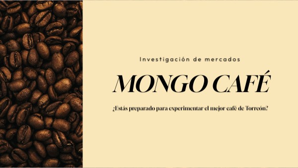 MONGO CAFÉ | Genially