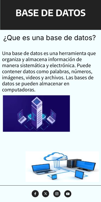 BASE DE DATOS | Genially