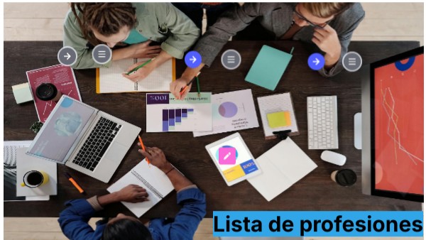 Lista de profesiones | Genially