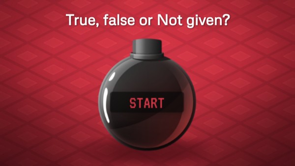 True, false or Not given? | Genially