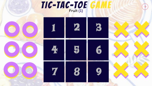 TIC TAC TOE - ULIS FRUIT & VEGETABLES | Genially