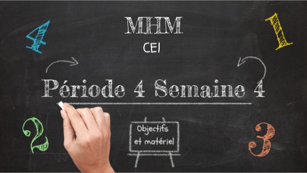 MHM CE1 P4 semaine 4 | Genially