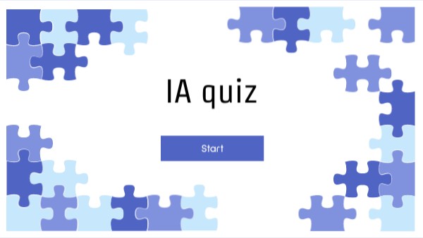 IA quiz | Genially