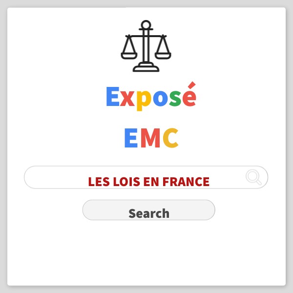 Exposé EMC | Genially