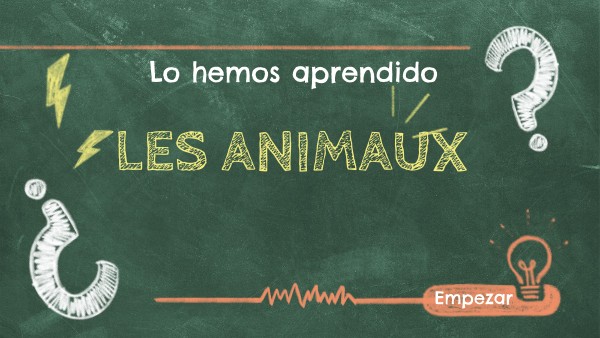 LES ANIMAUX | Genially