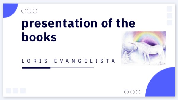 presentation of the books | Genially