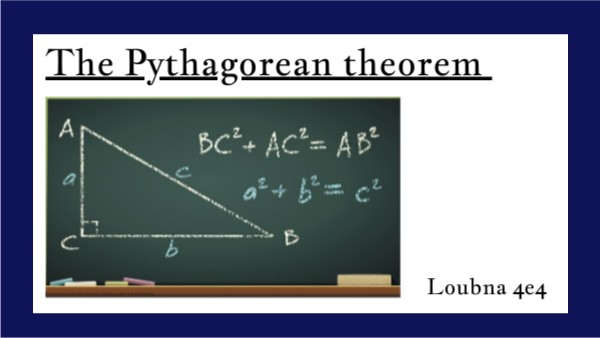 Oral 4e Maths | Genially