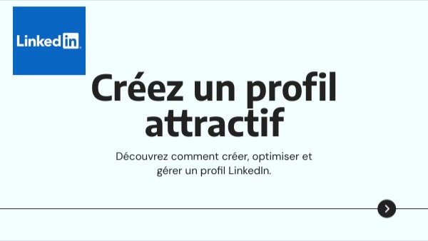 Créez un profil attractif | Genially