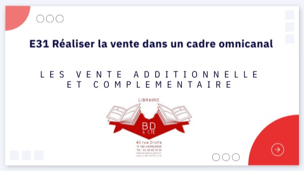 E31 Réaliser la vente dans un cadre omnicanal | Genially