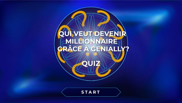 Qui veut devenir millionnaire grâce à GENIALLY? | Genially