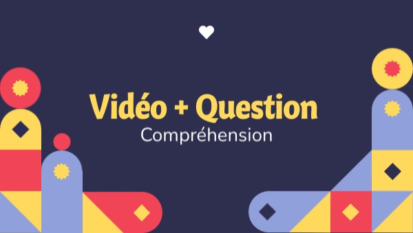 Vidéo + Question | Genially