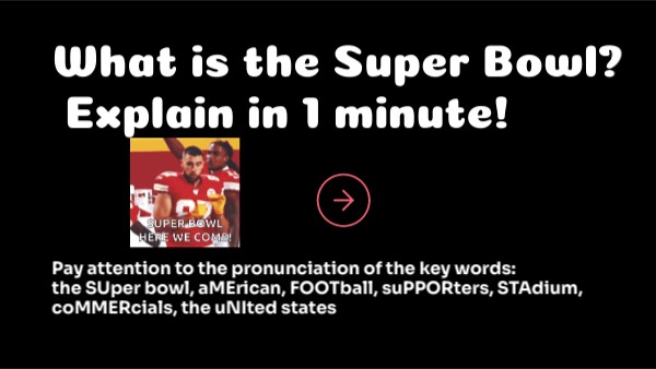 What is the Super Bowl? Explain in 1 minute! | Genially