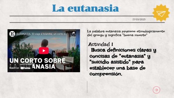 La eutanasia | Genially