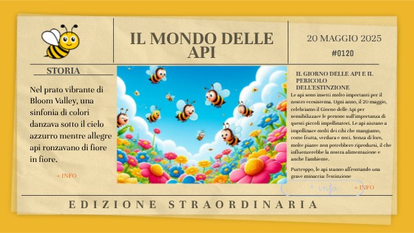 iL MONDO DELLE API | Genially