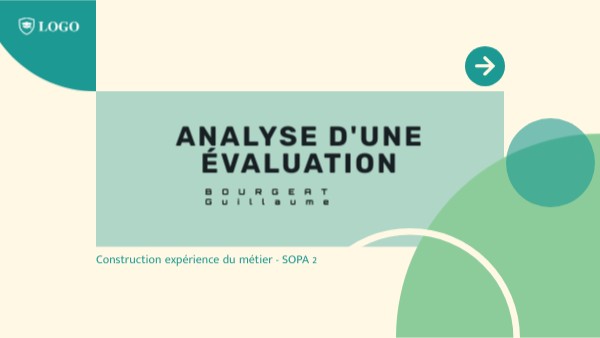 Analyse d'une évaluation BOURGEAT Guillaume | Genially