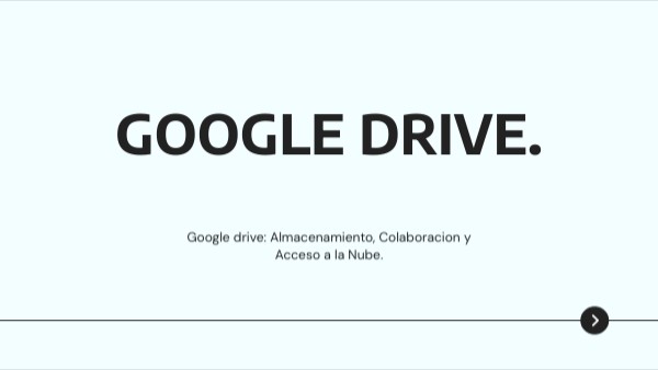 GOOGLE DRIVE. | Genially
