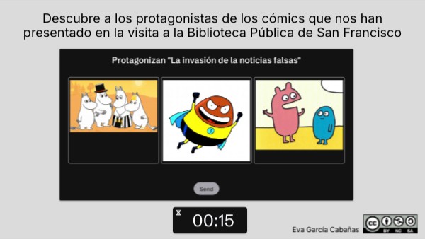 LOS PROTAGONISTAS DE LOS CÓMICS | Genially