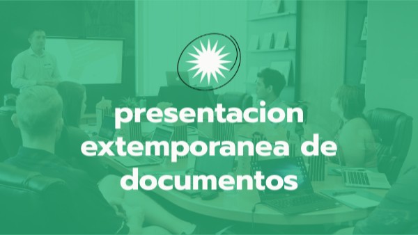 presentacion extemporanea de documentos | Genially