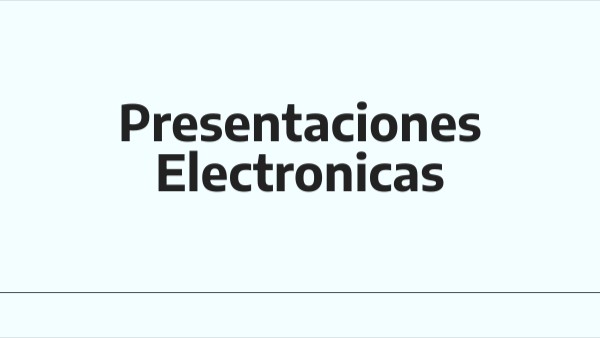Presentaciones Electronicas | Genially