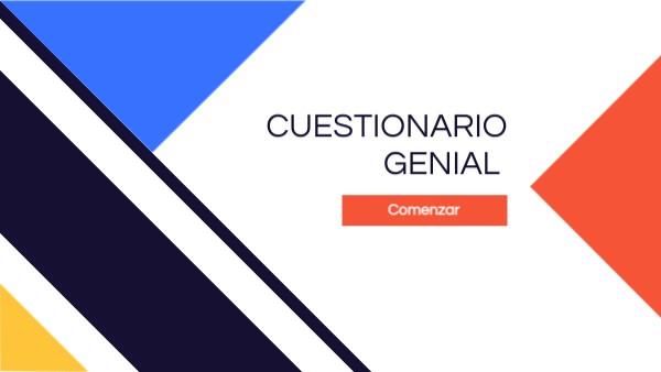 Cuestionario genial | Genially