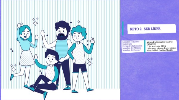 Reto 2. Ser líder | Genially