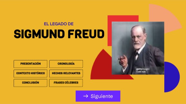 SIGMUND FREUD | Genially