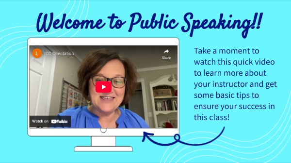 Welcome to Public Speaking!! | Genially