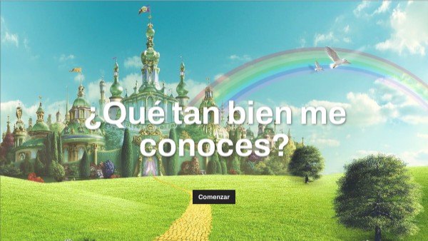 ¿Qué tan bien me conoces? | Genially