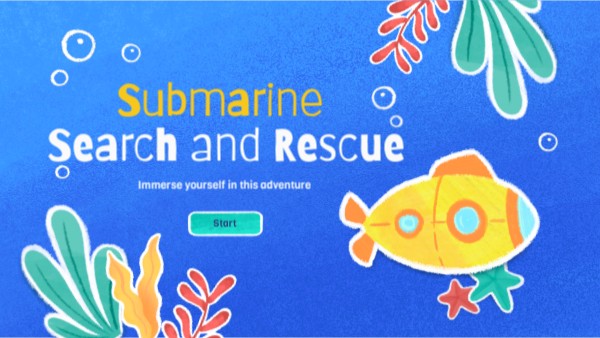 Submarine Search and Rescue | Genially