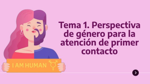 Tema 1. Perspectiva de género para la atención de primer contacto | Genially